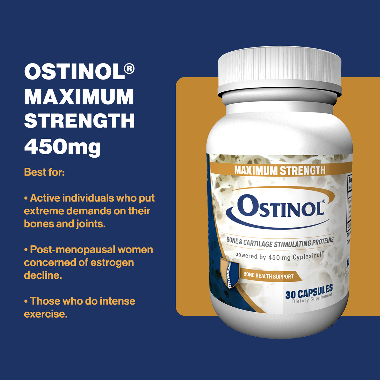 Ostinol® Maximum Strength 450mg - Breakthrough Bone & Joint Health ...