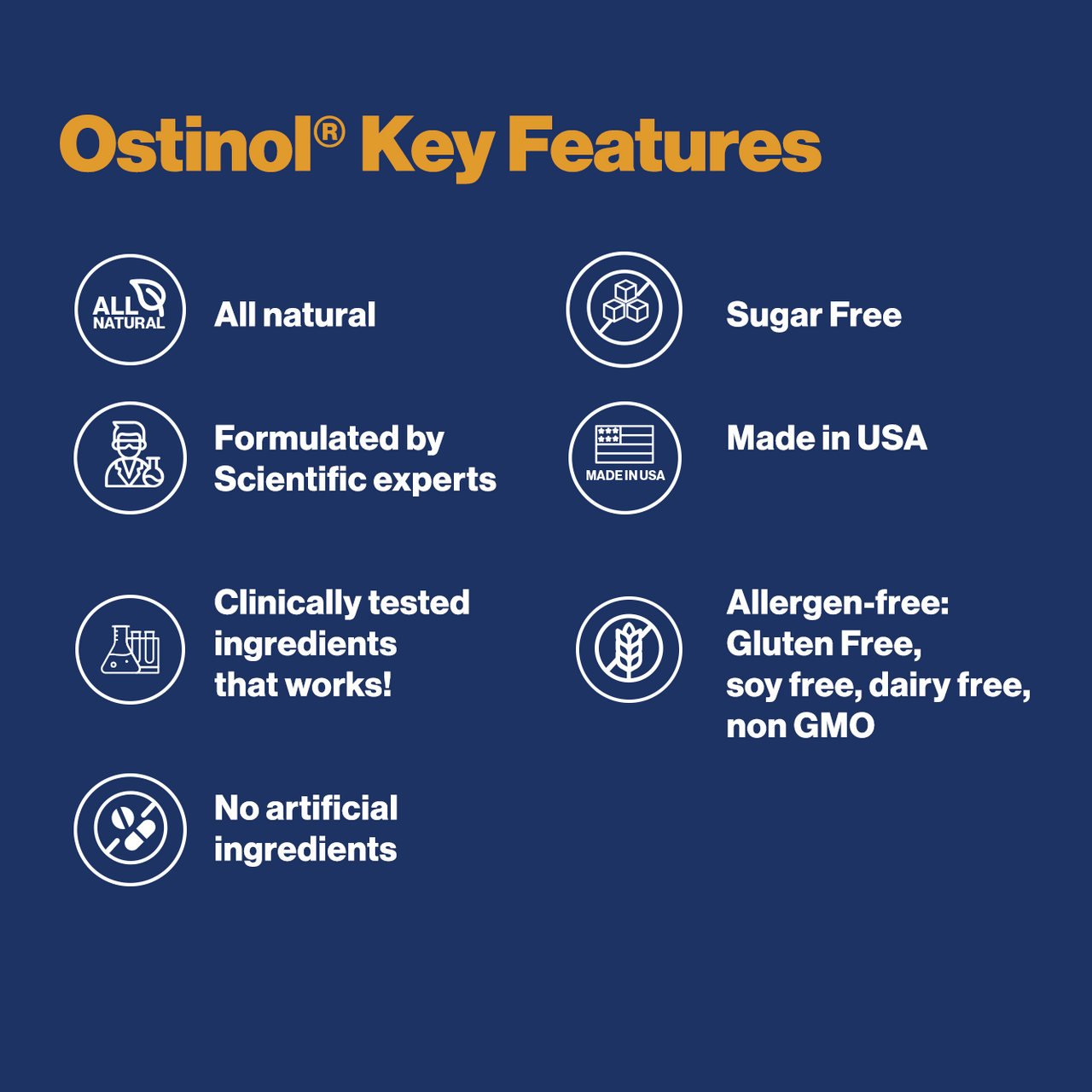 Ostinol® Maximum Strength 450mg - Breakthrough Bone & Joint Health ...
