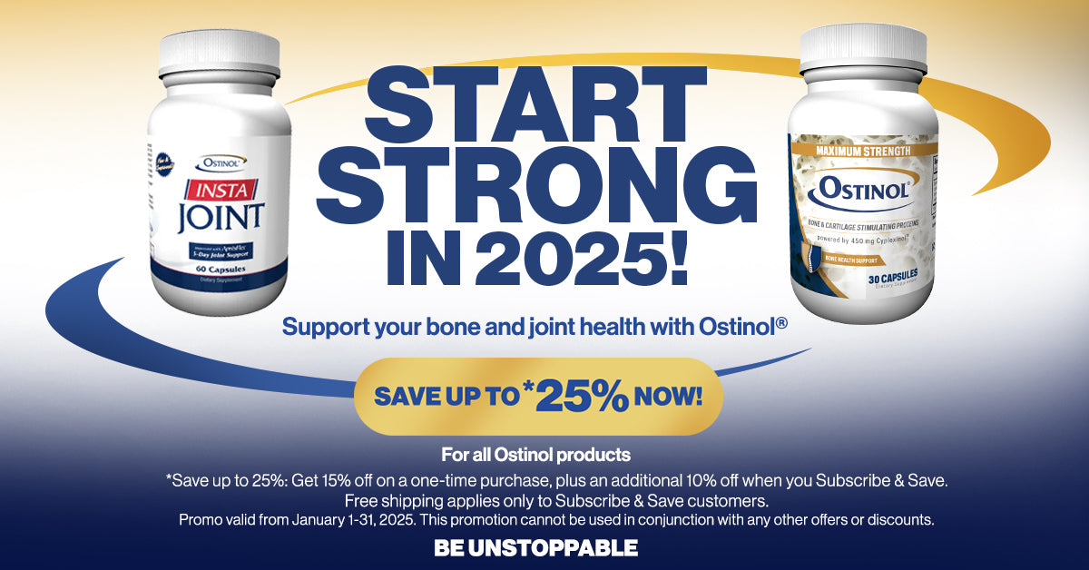 Ostinol® Bone & Joint Supplements - Best Bone Support & Joint Health