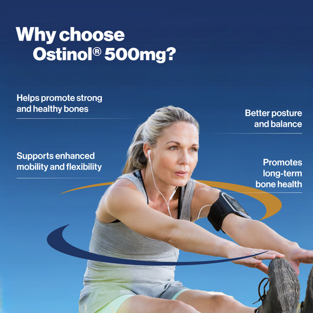 Ostinol® Maximum Strength 500mg - Bone & Joint Health Supplement